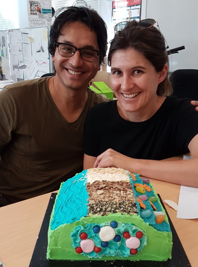 Bioreactor research cake | WaiBER